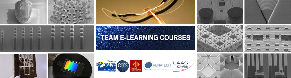 Use of O2 plasma | TEAM E-LEARNING COURSES